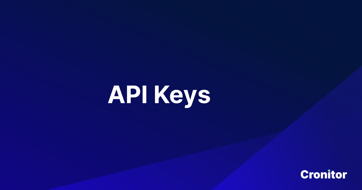 API Keys