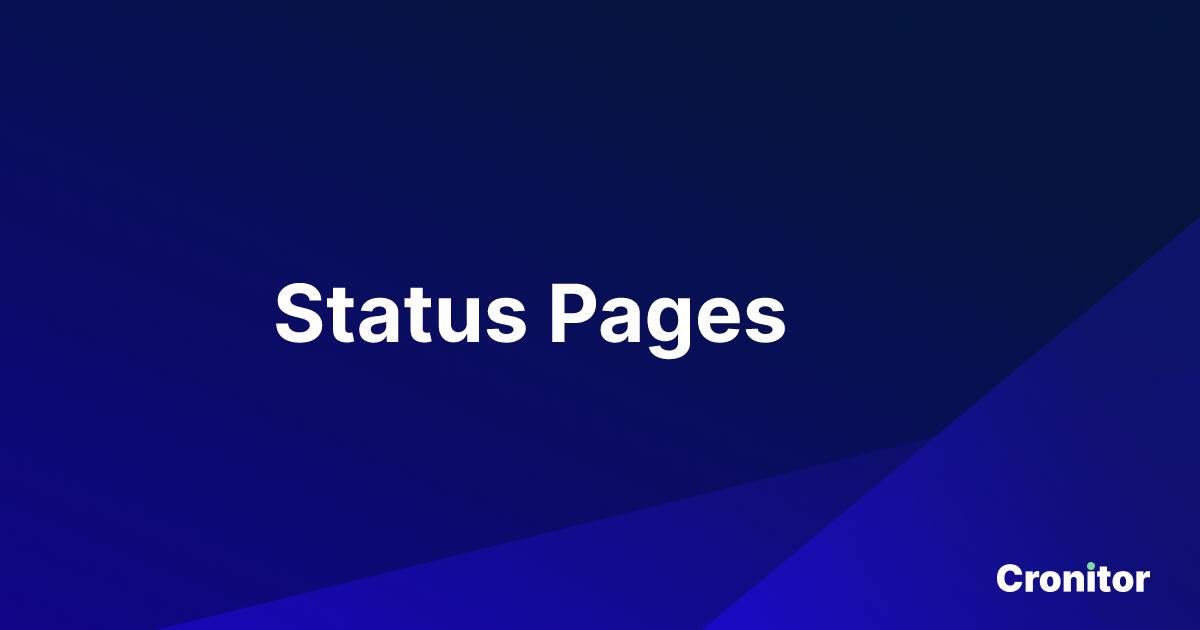 Status Pages